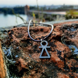 Tanit Goddess Sign Necklace,punic and Phoenician Goddess Tanit Jewelry ...