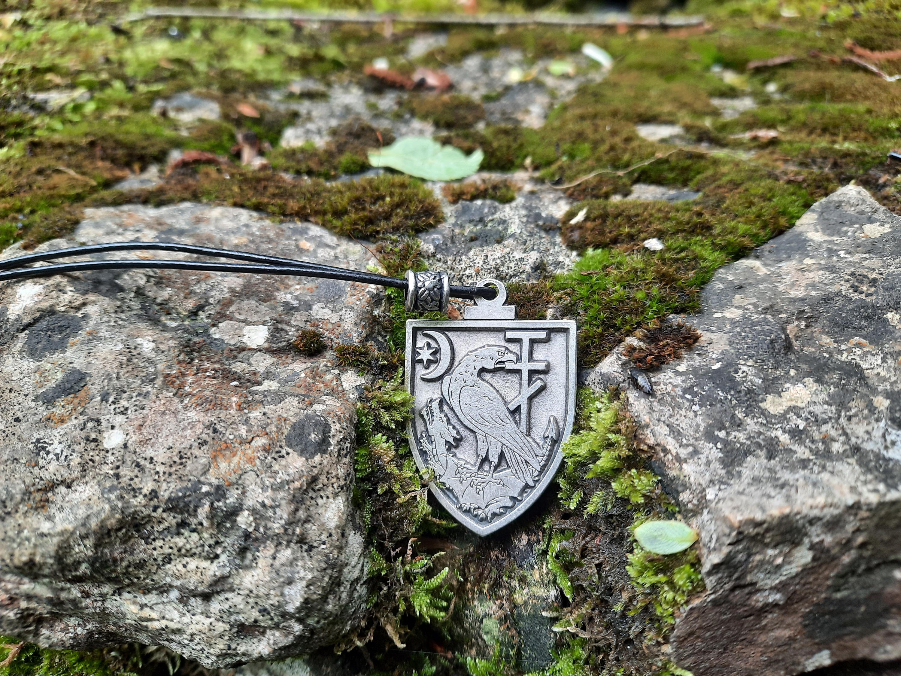 House of Basarab Pendant,romanian History Dynasty Basarab Jewelry,vlad ...