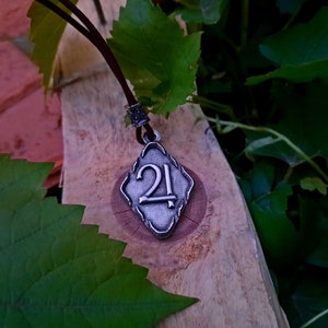 Jupiter Glyph Symbol Necklace,astrological Sign Jewelry,planet,jupiter ...