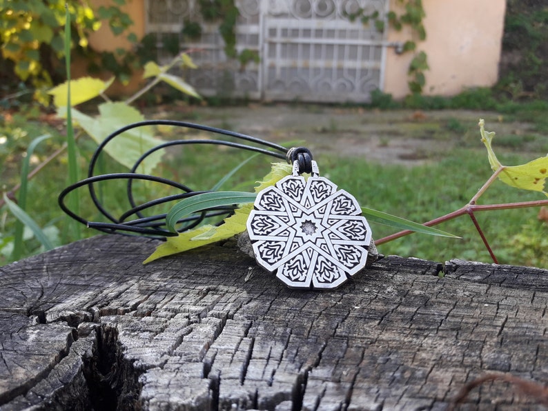 Decagram Symbol Pendant Kabbalah Jewelry 10 Pointed Star - Etsy