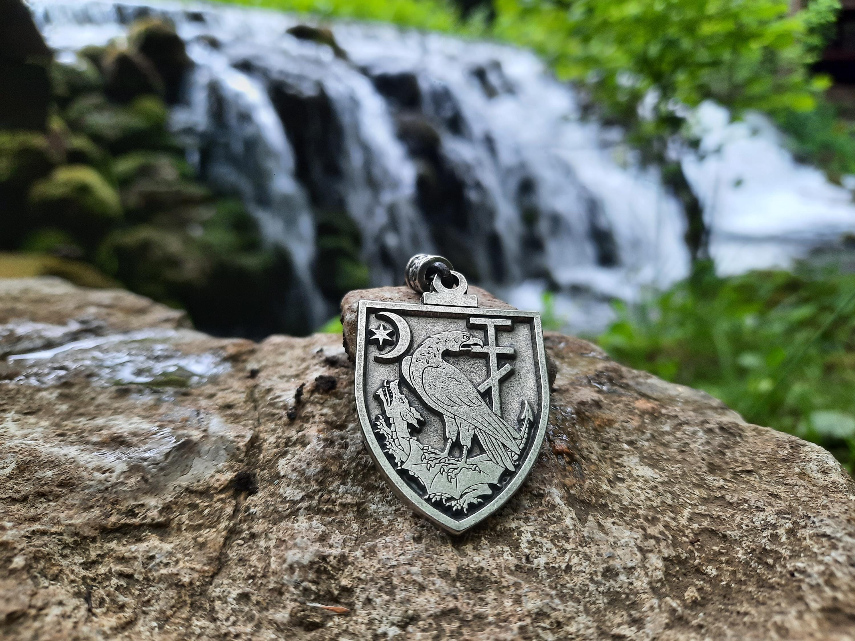 House of Basarab Pendant,romanian History Dynasty Basarab Jewelry,vlad ...