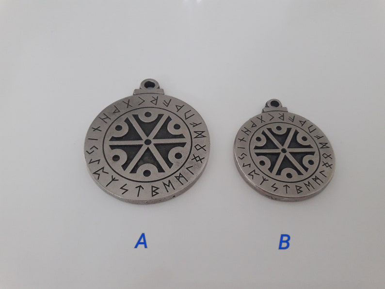 Perun God Symbol Leather Necklace,slavic Mythology,runic Alphabet ...