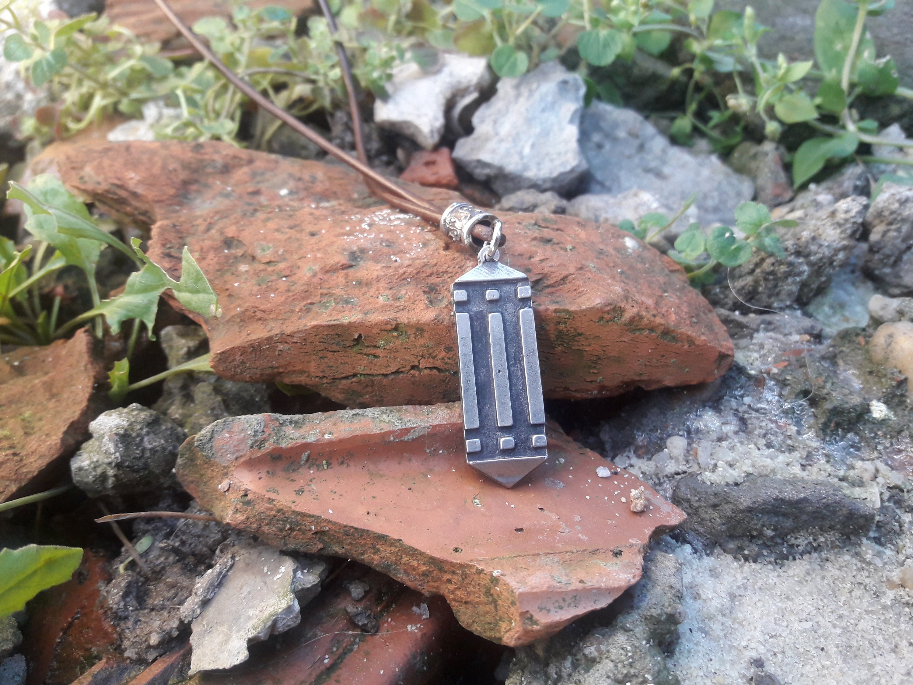 Atlantis Luxor Egyptian Symbol Necklacemagical Geometric - Etsy