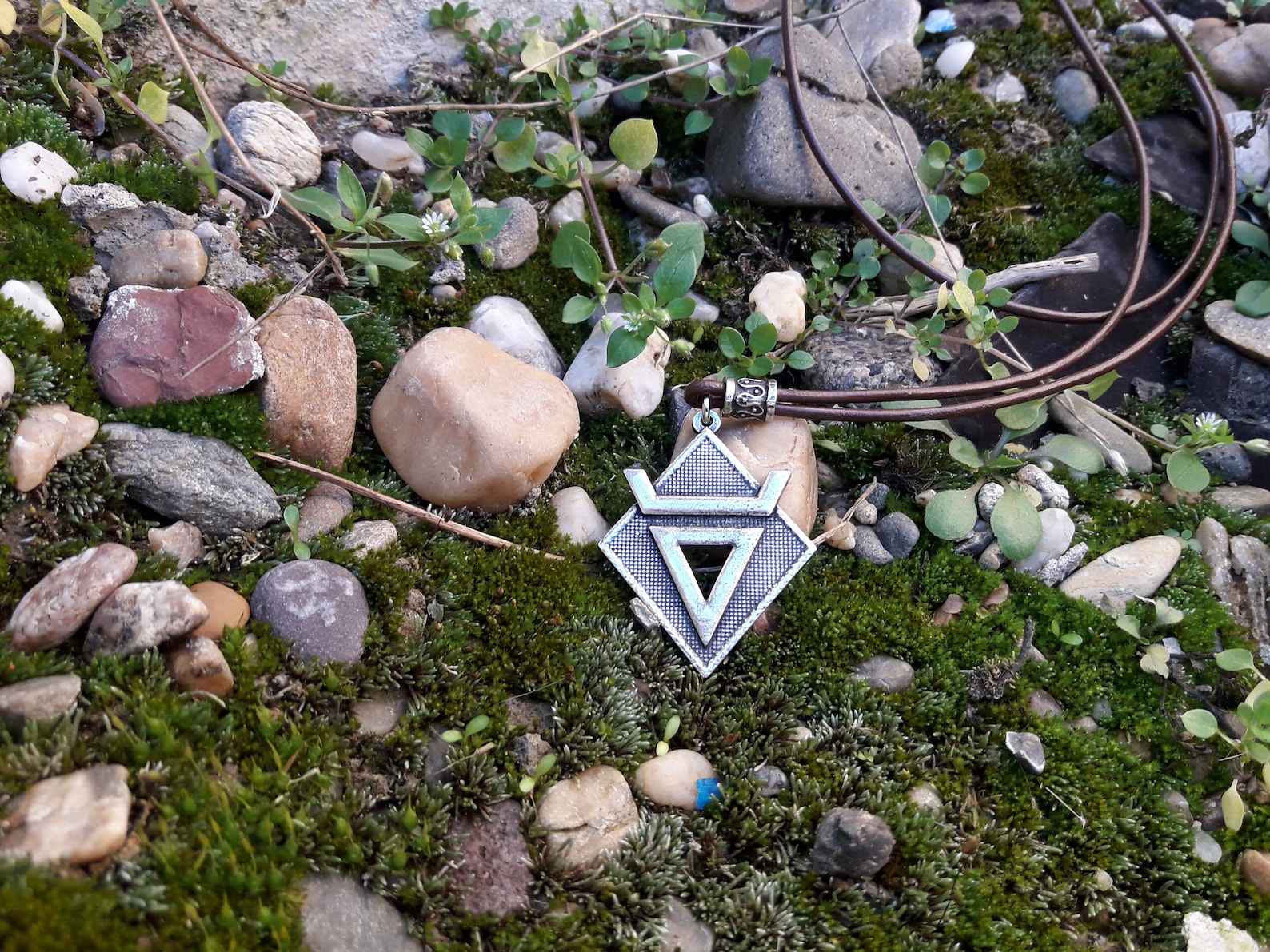 Veles Symbol Necklaceveles Slavic God Sign Jewelrygod of - Etsy