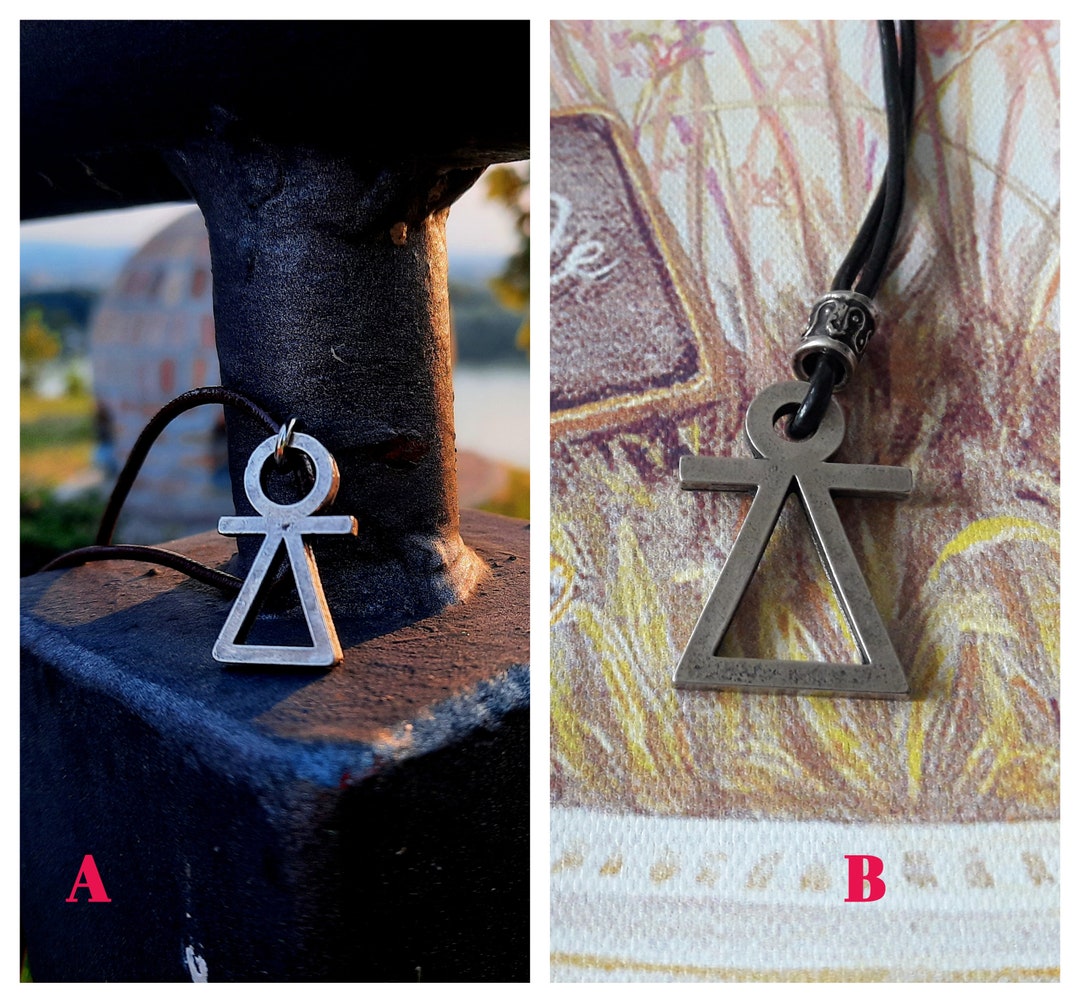 Tanit Goddess Sign Necklace,punic and Phoenician Goddess Tanit Jewelry ...