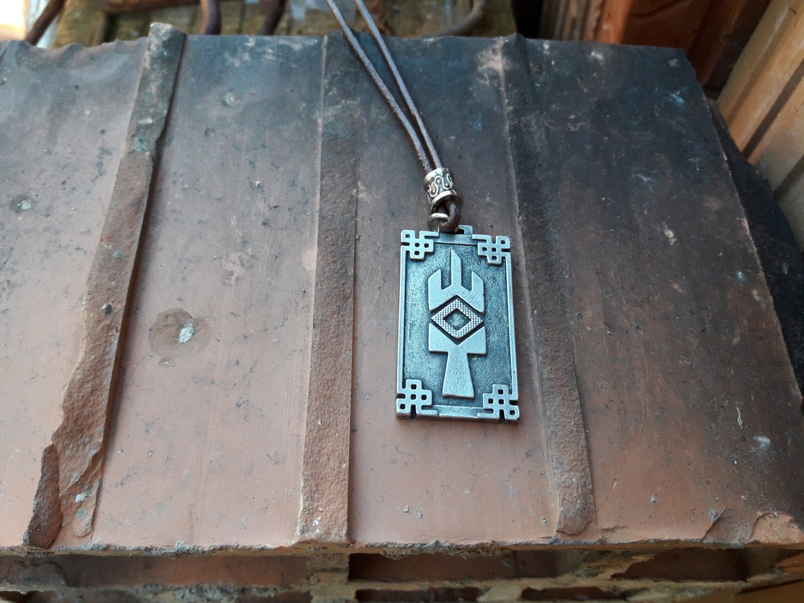 Yarilo Slavic Symbol Necklaceyarilo God of - Etsy