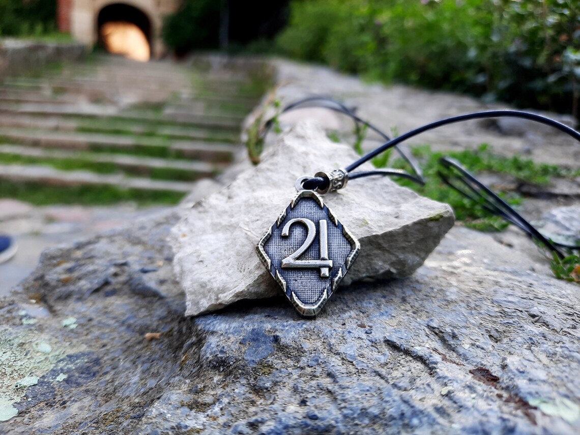 Jupiter Glyph Symbol Necklaceastrological Sign - Etsy