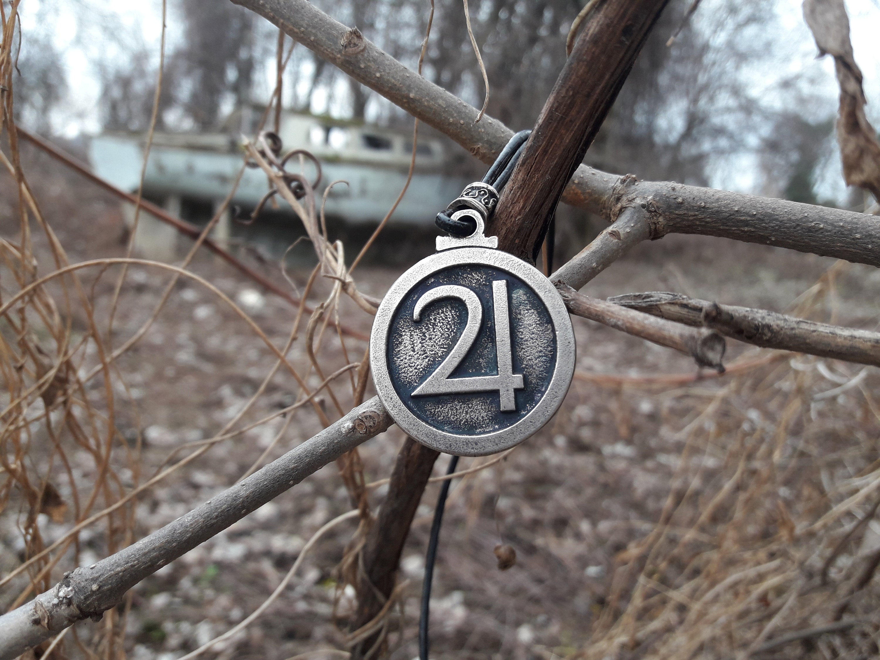 Jupiter Glyph Leather Necklace,jupiter Astrology Symbol Jewelry,symbol ...