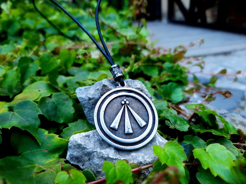 Awen Celtic Symbol Necklace,the Three Rays of Light From Ancient Times ...