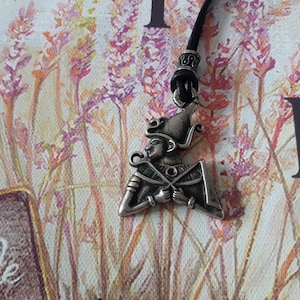 Egyptian God Osiris Leather Necklace,osiris-usir Pendant,ancient ...