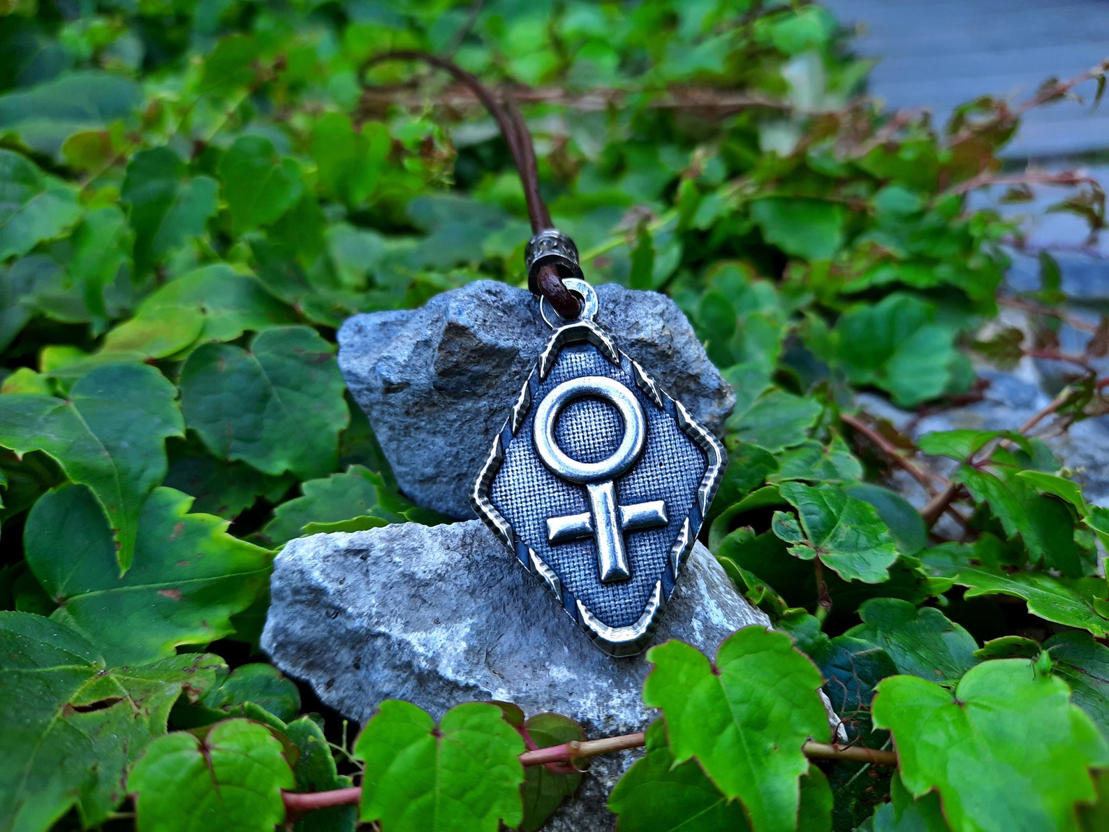Venus Female Planetary Glyph Necklaceastrologyzodiac - Etsy