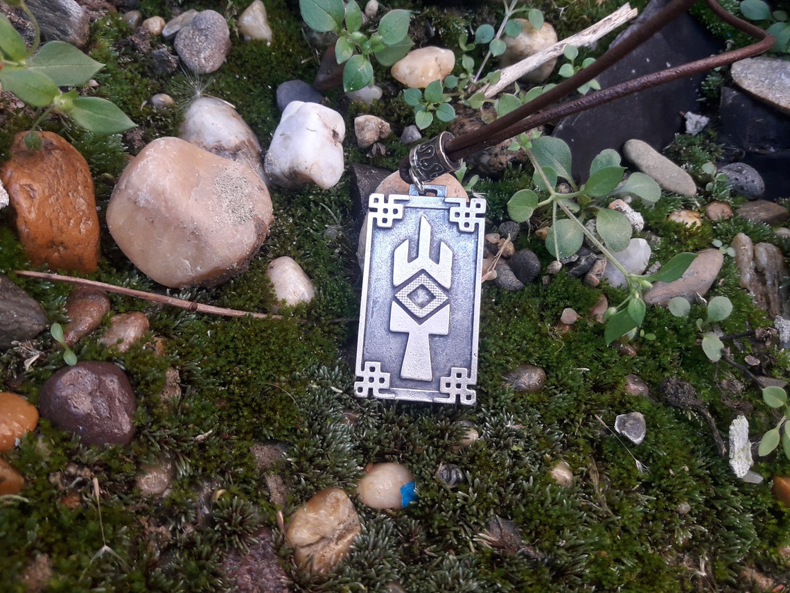 Yarilo Slavic Symbol Necklaceyarilo God of - Etsy