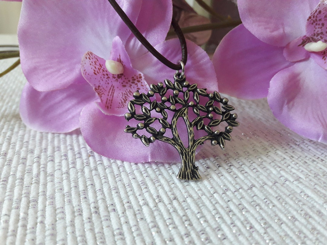 Tree of Life Symbol Necklace,family Tree Jewelry,woodland Pendant,tree ...