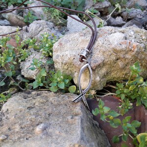 Jesus Fish Symbol Necklace,ichthys or Ichthus Sign Jewelry,christian ...