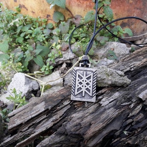 Web of Wyrd Symbol Necklace,web of Wyrd Was the Matrix of Fates,norse ...