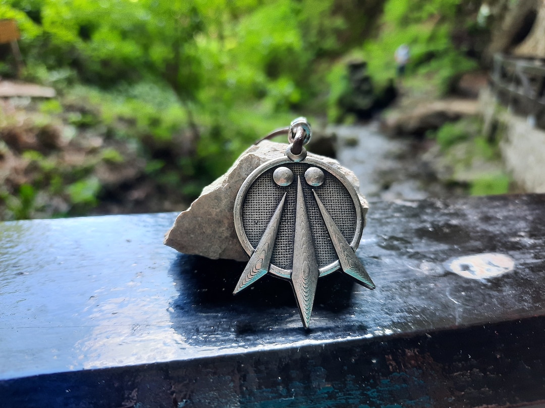 The Awen of the Three Rays of Light Necklace,celtic Symbol Jewelry,this ...