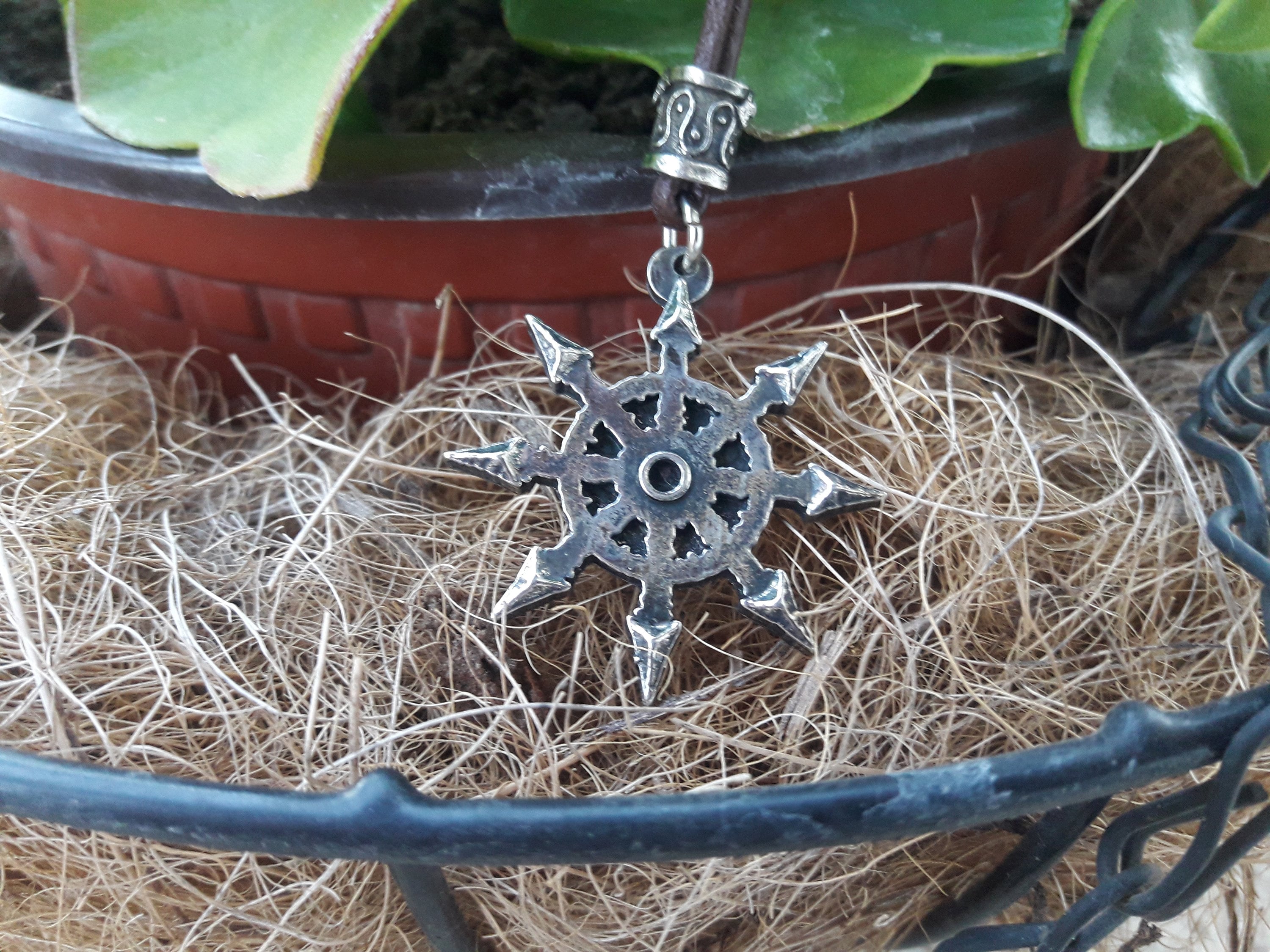 Symbol of Chaos Star Necklacechaos MAGIC Star | Etsy