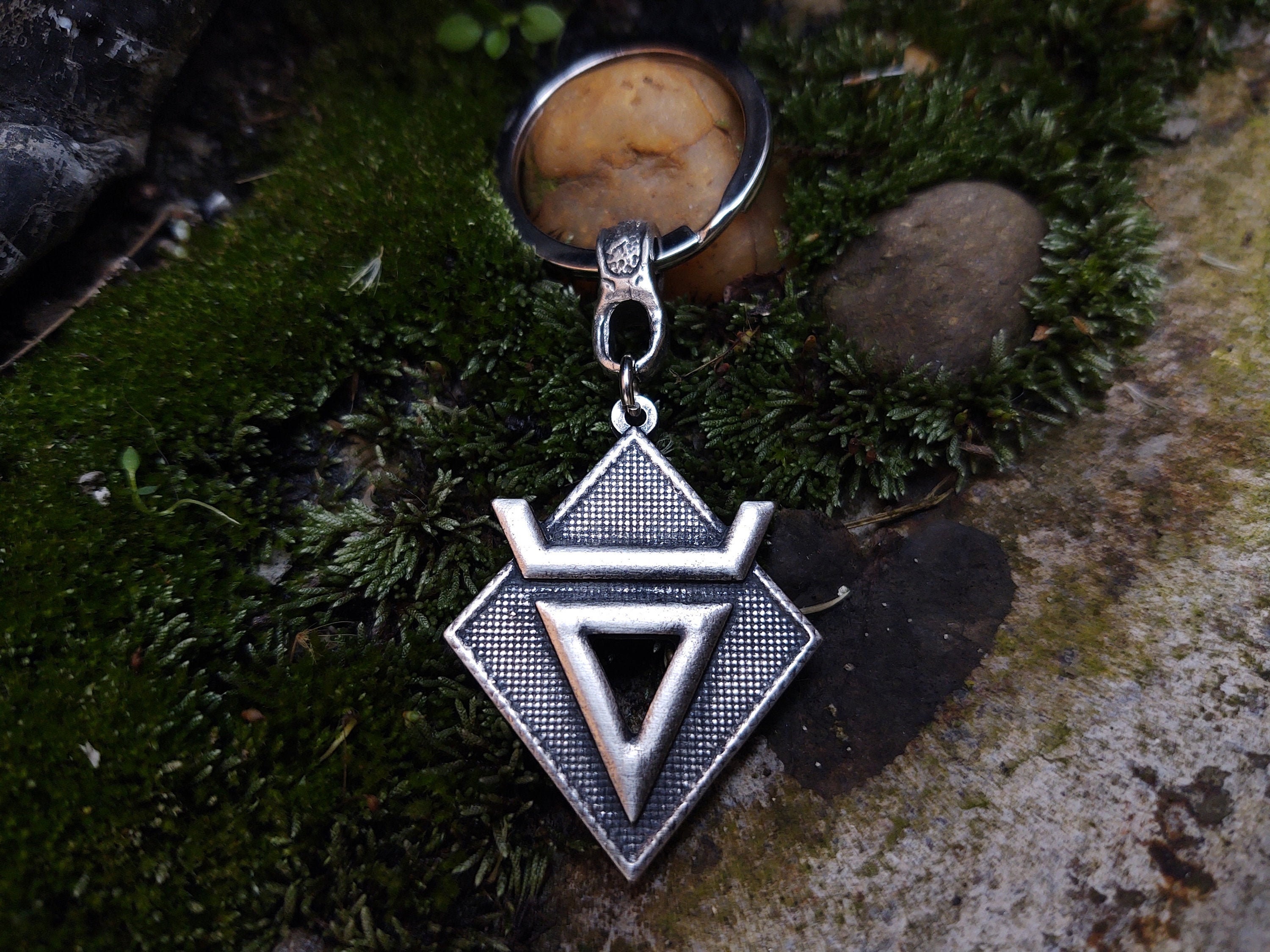 Veles Symbol Necklaceveles Slavic God Sign Jewelrygod of | Etsy