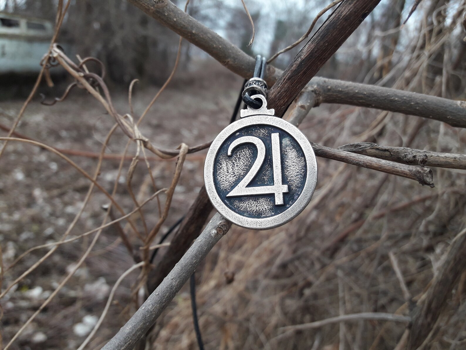 Jupiter Glyph Leather Necklace,jupiter Astrology Symbol Jewelry,symbol ...