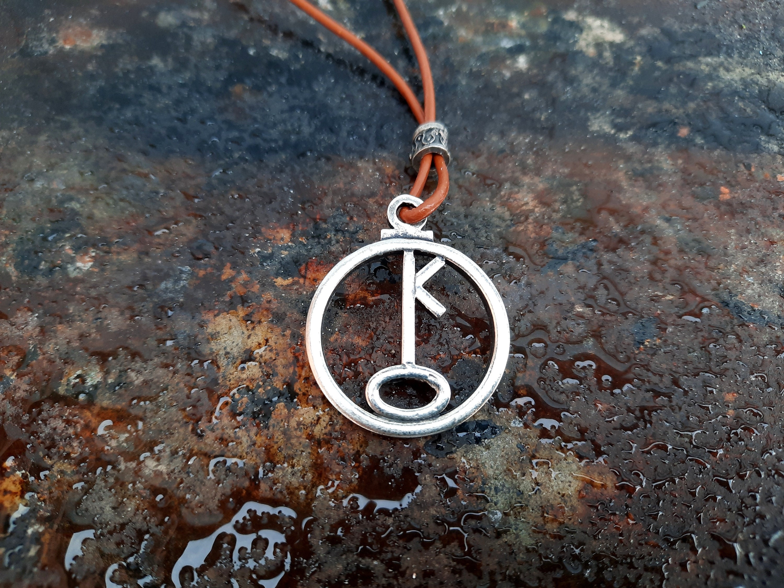 Cheiron Sign Necklace,kheiron Greek Mythology,natal Chart Sign,chiron ...
