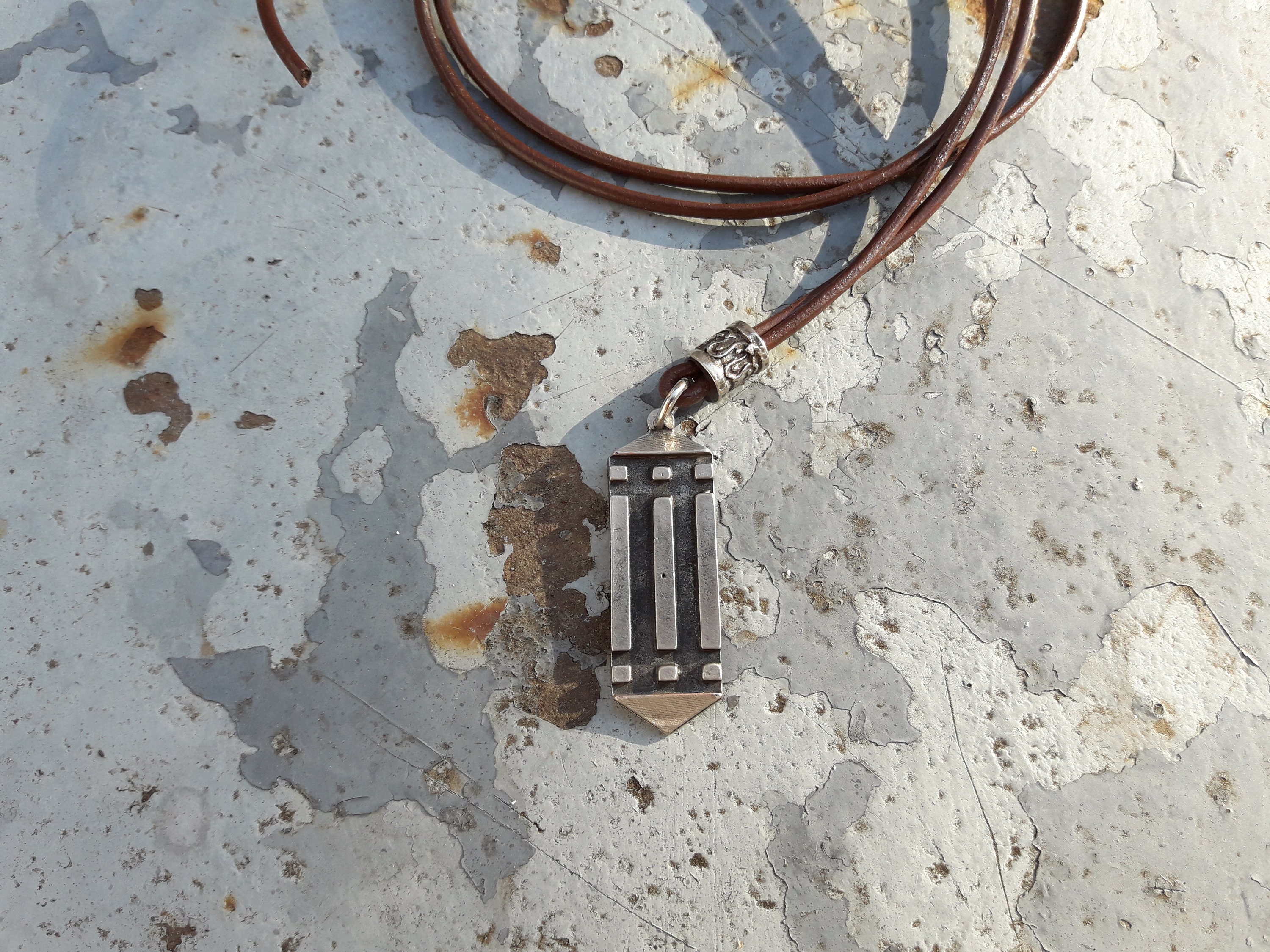 Atlantis Luxor Egyptian Symbol Necklacemagical Geometric - Etsy