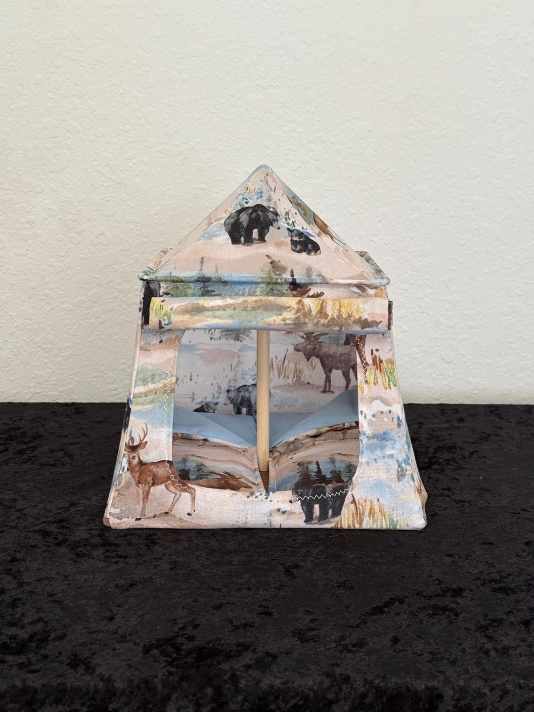 Woodsy Watercolor Camping Tent for 7-3/4 Dolls/action Figures - Etsy