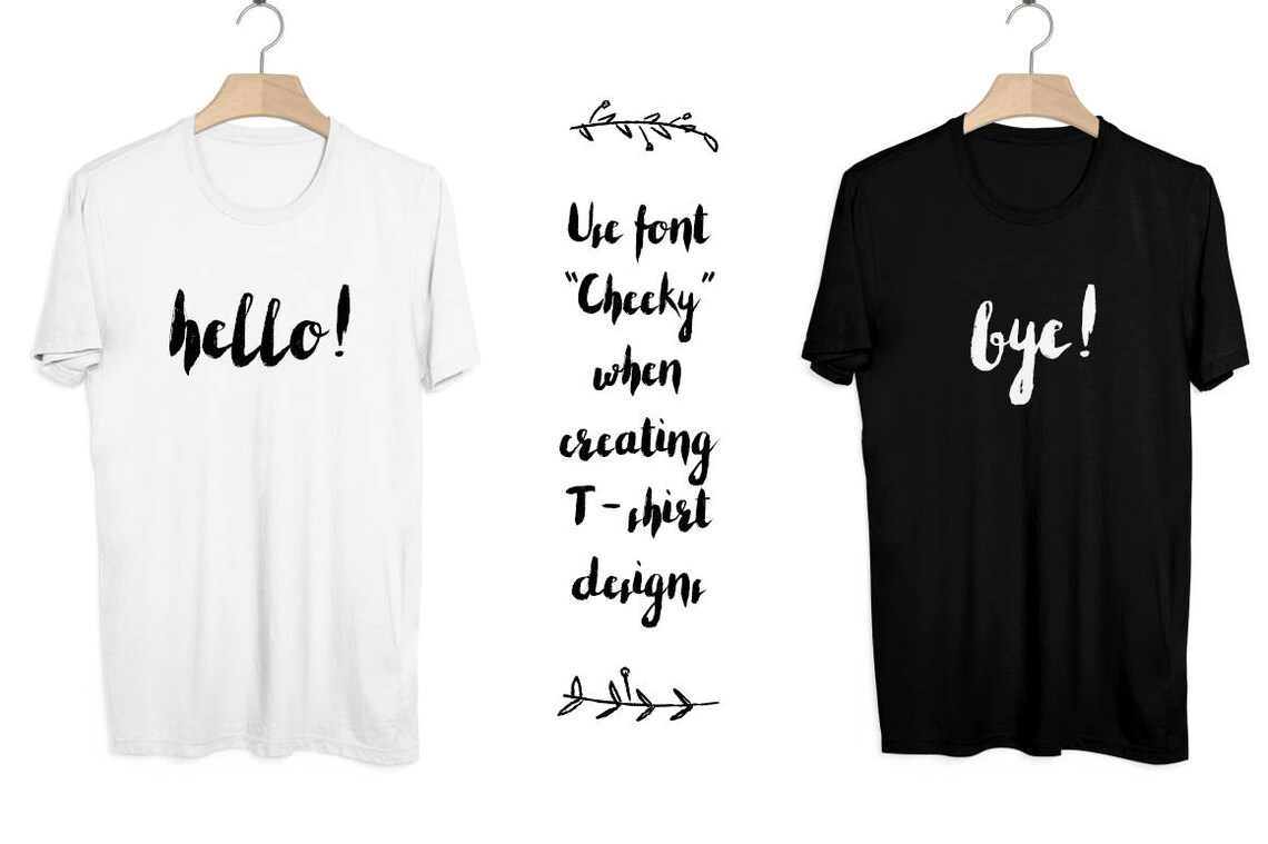 CHEEKY Font-handwritten Brush Font,brush Script,brush Lettering,brush ...