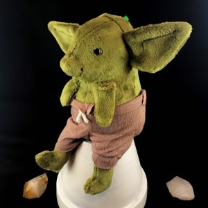 MADE TO ORDER Goblin Plush- Soft Cryptid Plush-minky Keychain - Etsy