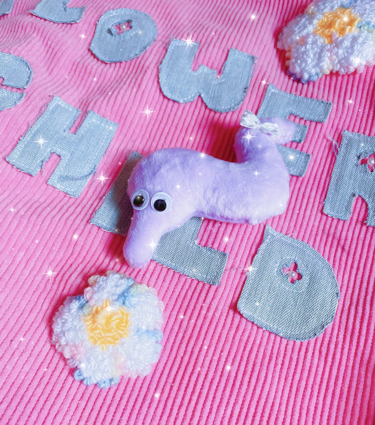 Worm on a String Pin Back Broach Accessory Colorful and - Etsy