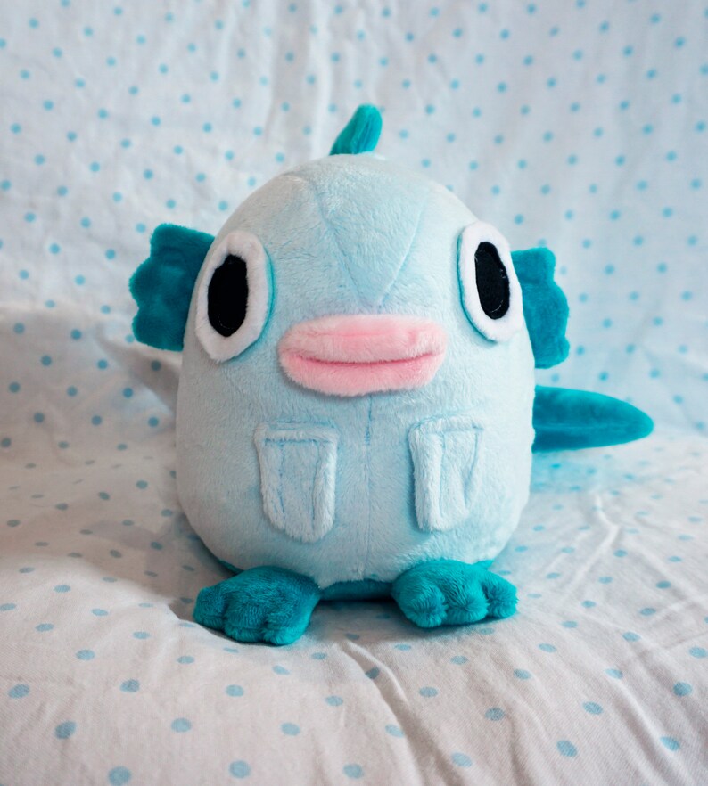 Fishman Plush Soft Cryptid Artdoll Creature From the Black - Etsy