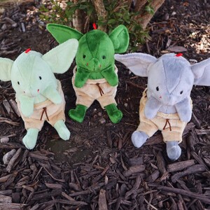 MADE TO ORDER Goblin Plush- Soft Cryptid Plush-minky Keychain - Etsy