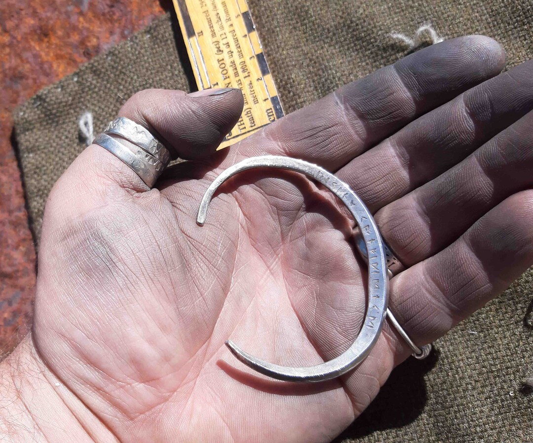 Made to Order Viking Ring Money Bracelet silver - Etsy