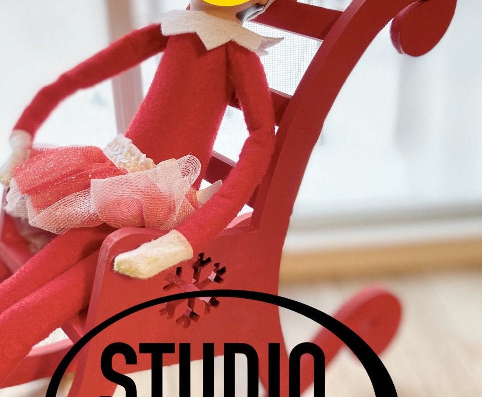 Digital Download small Rocking Chair Elf Size SVG PDF - Etsy