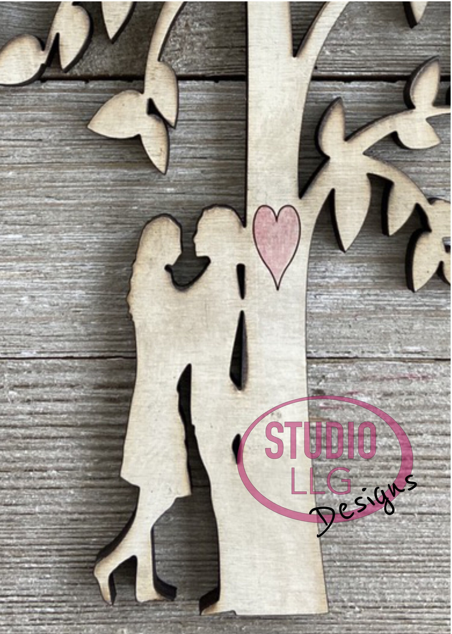 Digital File for Love Tree - SVG - Instant Download - Valentines ...