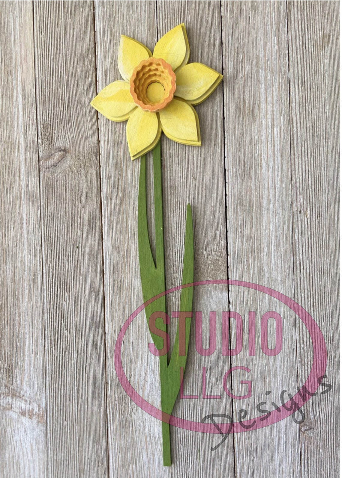 Digital File Design for Daffodil - Flower SVG - Laser Cut Flowers ...