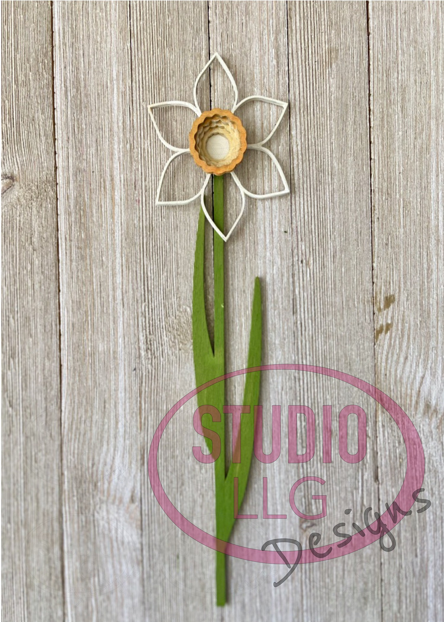 Digital File Design for Daffodil - Flower SVG - Laser Cut Flowers ...