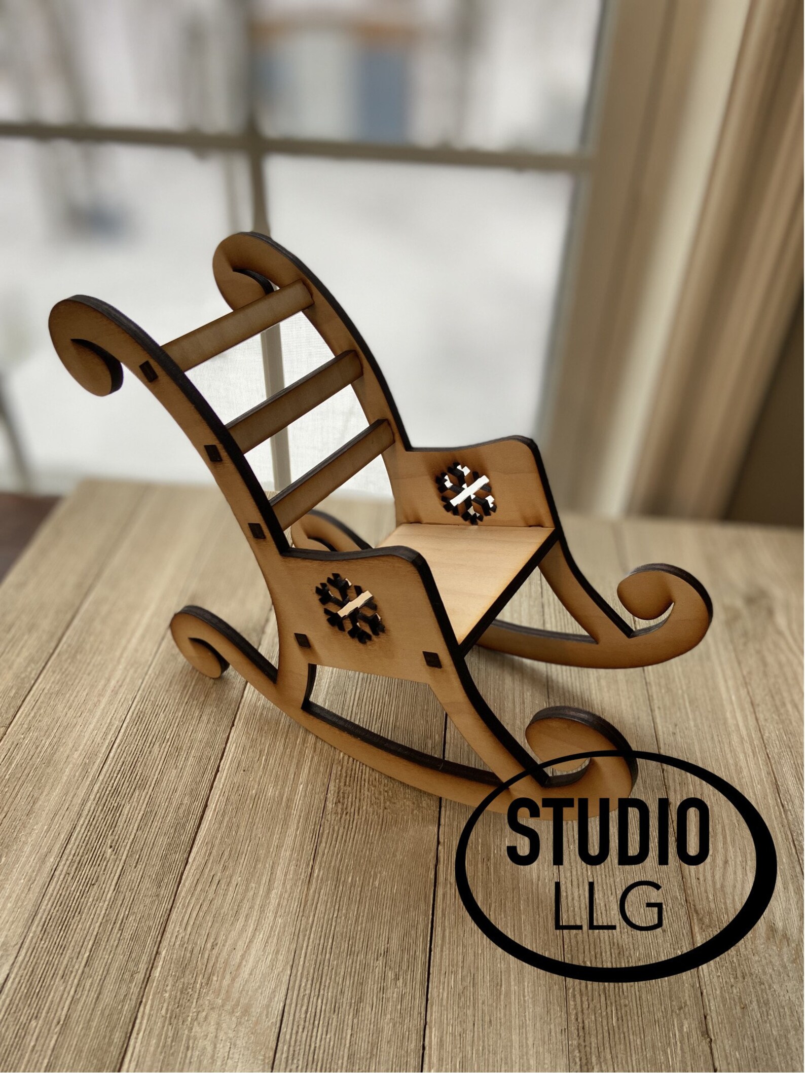 Digital Download small Rocking Chair Elf Size SVG PDF - Etsy