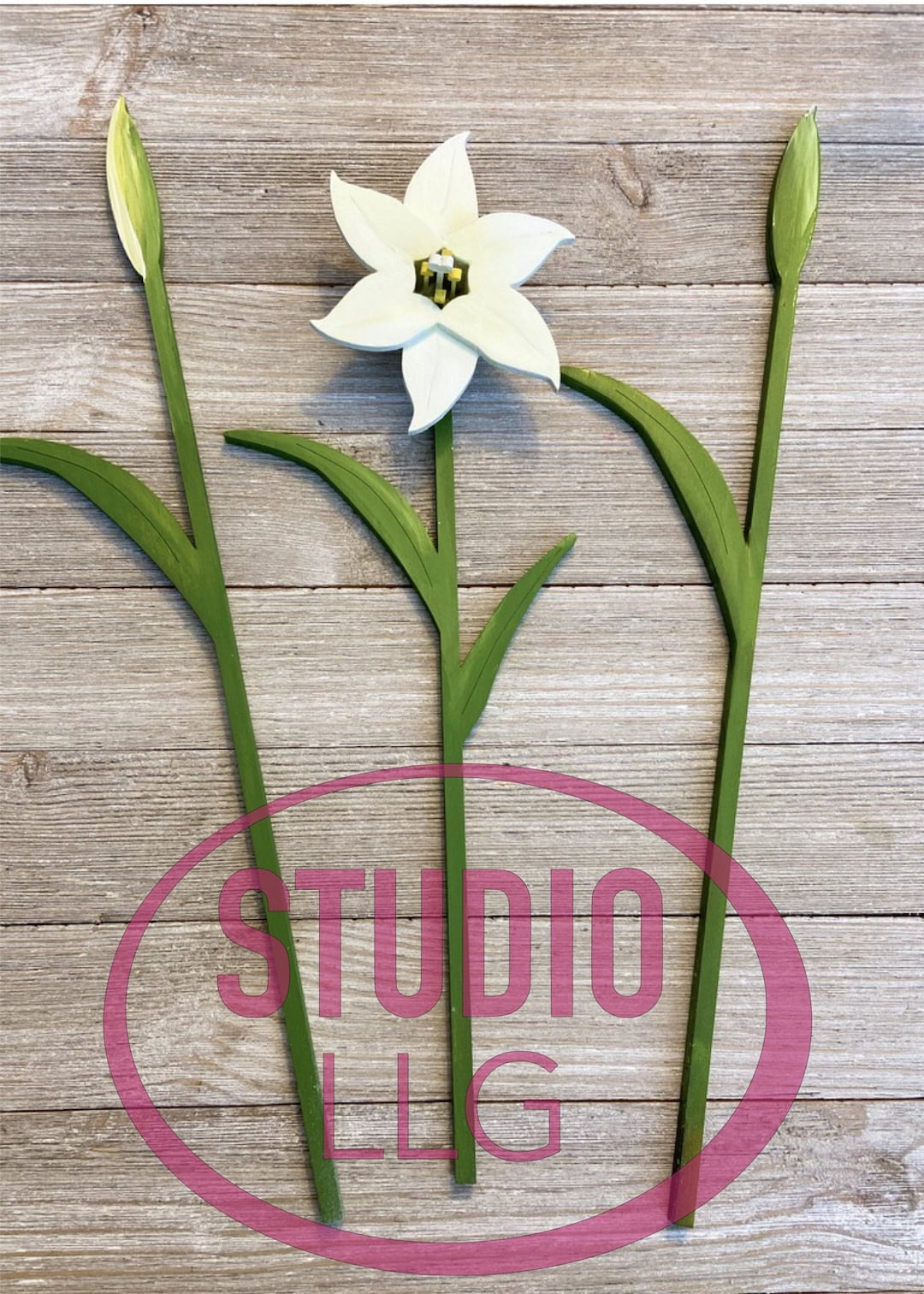Digital File for Easter Lily Design - SVG - PDF - Instant Download ...
