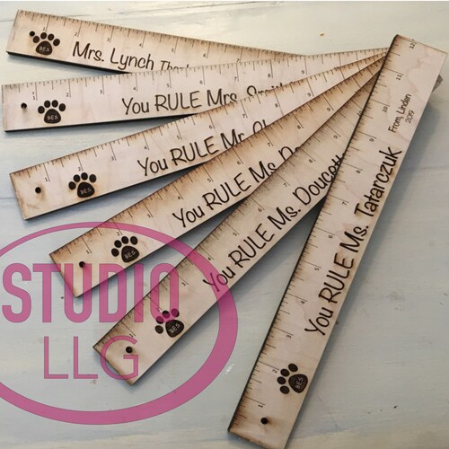 12 Inch Ruler Digital File SVG Teacher Instant Download - Etsy