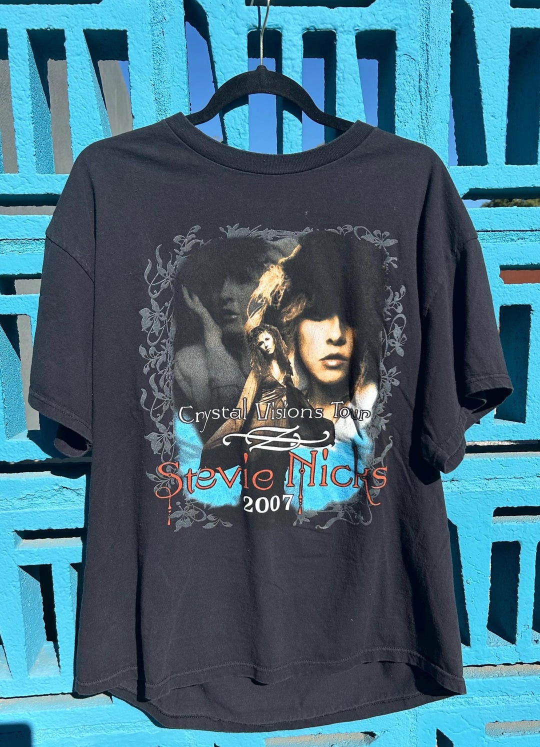 Vintage Y2K 2007 Stevie Nicks Crystal Visions Parking Lot Bootleg T ...