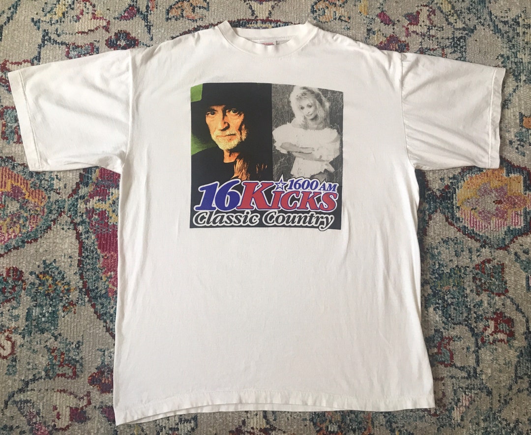 Vintage Willie Nelson Dolly Parton 1600 AM 16kicks Colorado Radio ...