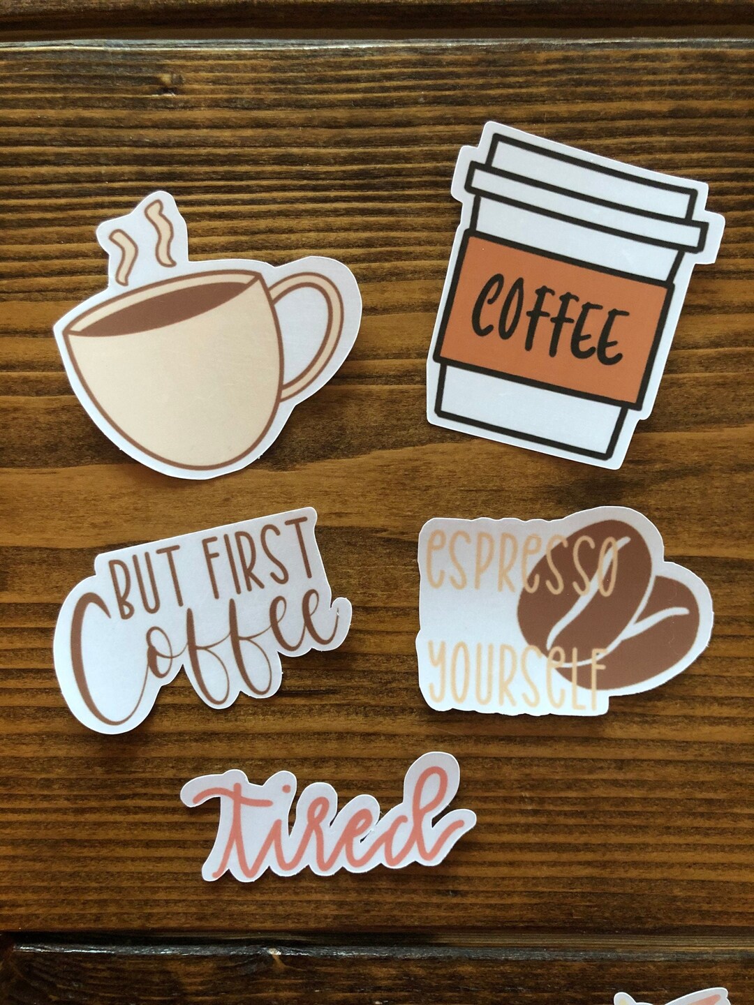 Coffee Sticker Pack - Etsy