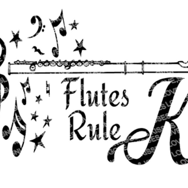 Flute Svg - Etsy