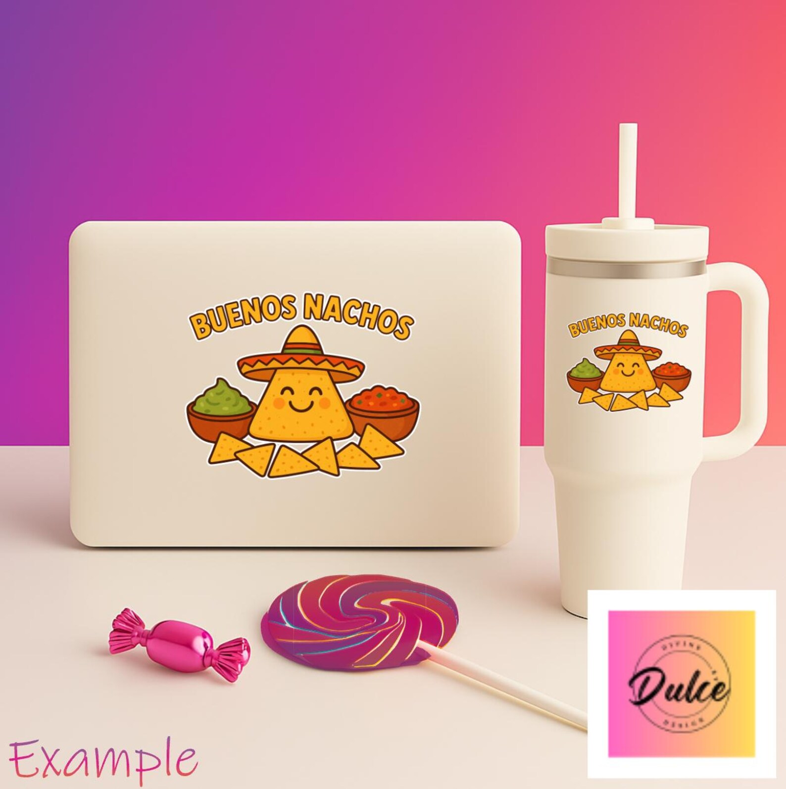 Funny Nacho Print: "buenos Nachos" Mexican Food Pun (digital Download ...