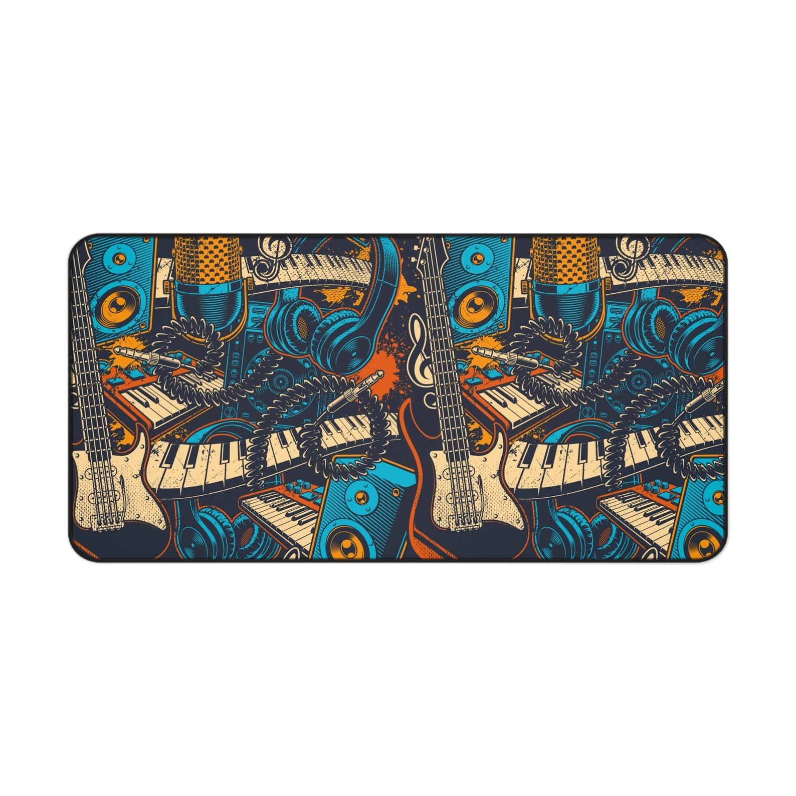 Cartoon Musical Instruments Mat Corey - Etsy