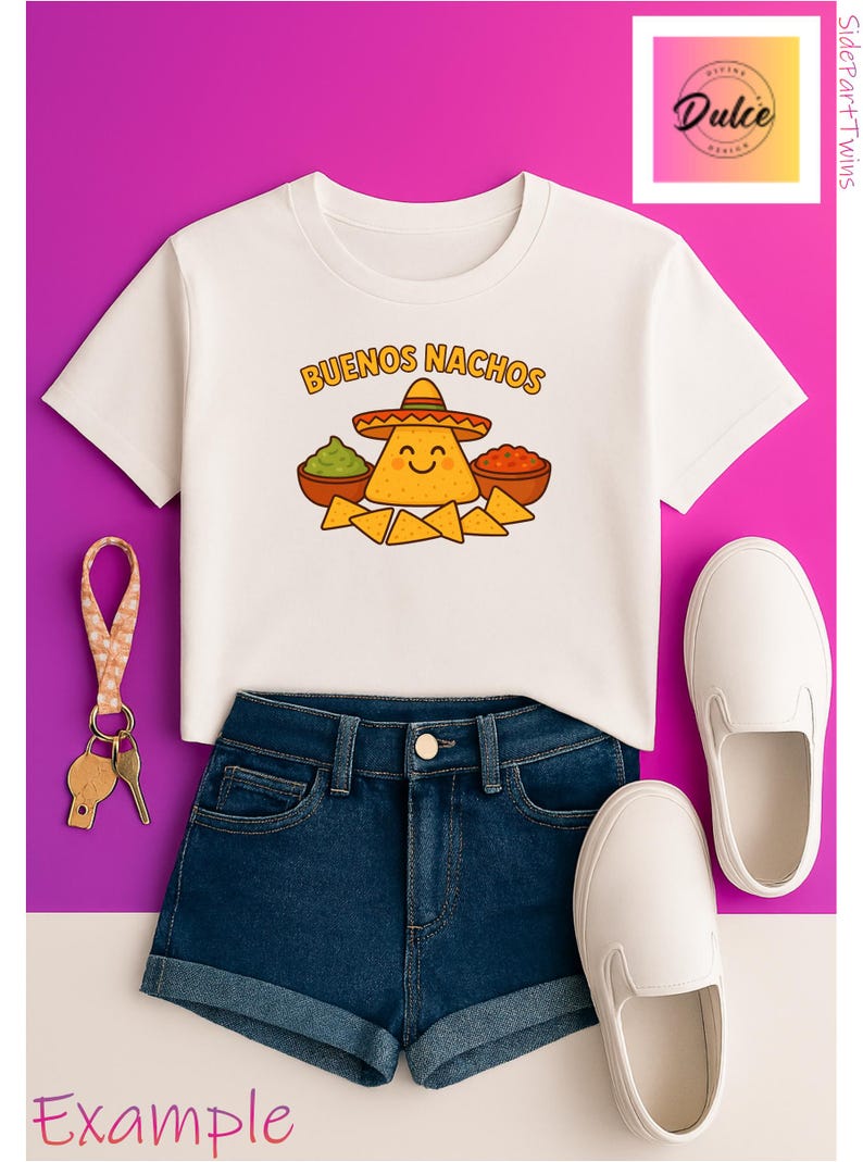 Funny Nacho Print: "buenos Nachos" Mexican Food Pun (digital Download ...