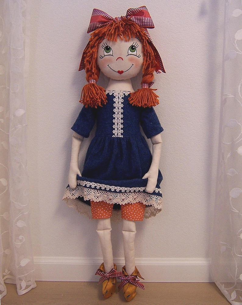 Large Cloth Doll Pattern: 32
