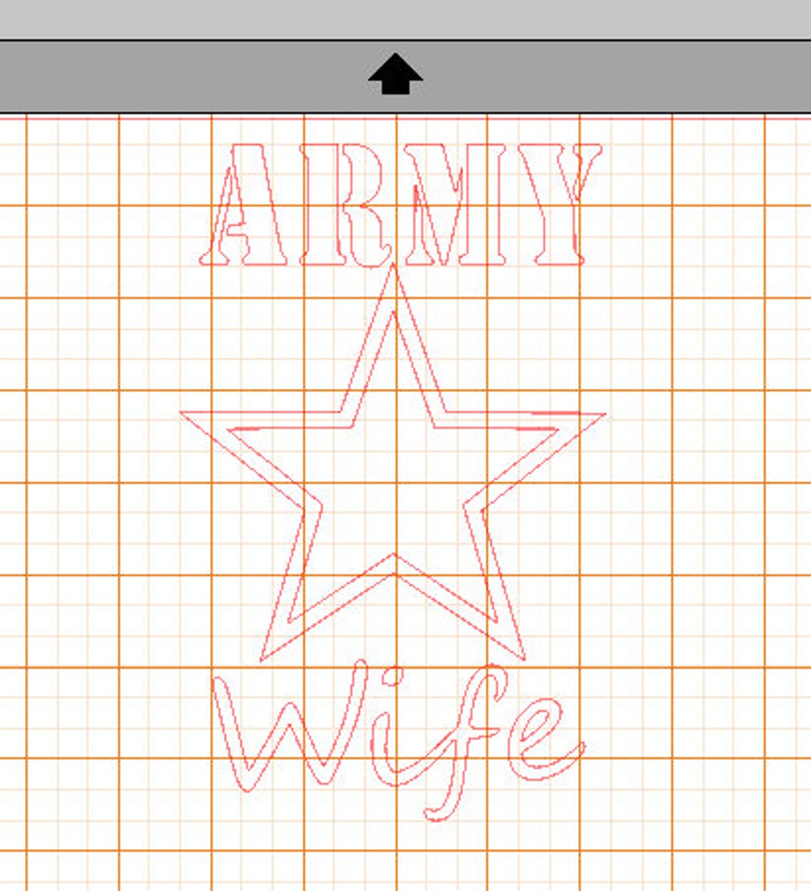 Army Wife SVG Cutting Design Files you Get 5 File Types: Pdf | Etsy