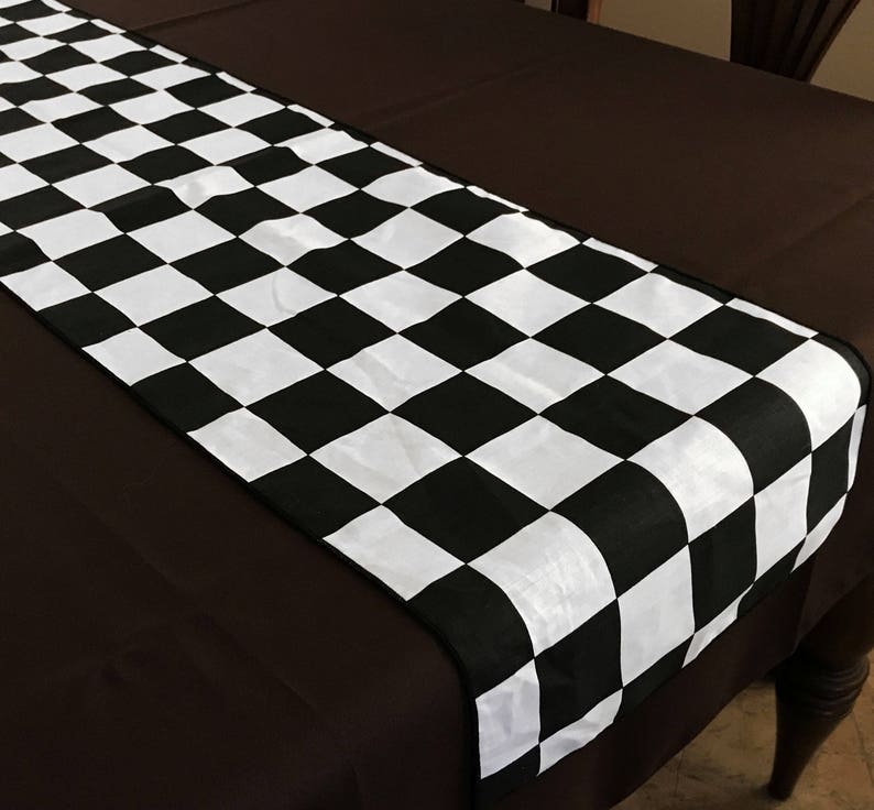 Lovemyfabric Cotton Blend 2 Inch Checkerboard Black and White - Etsy