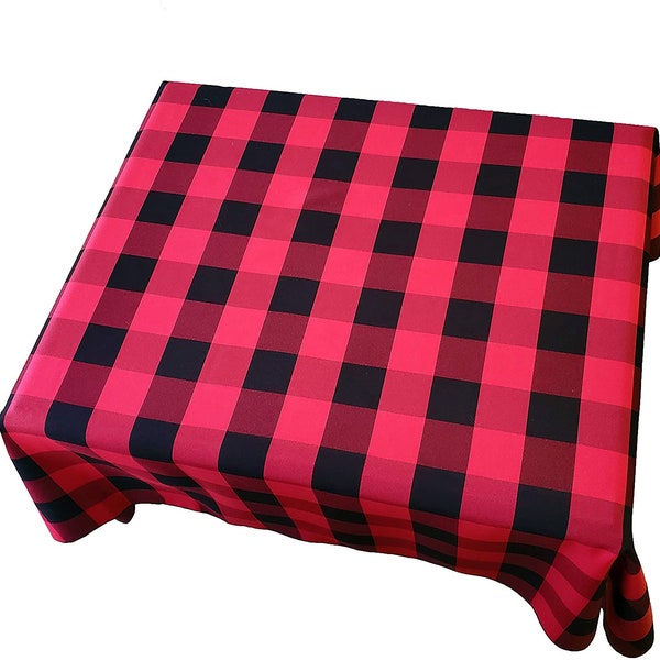 Buffalo Plaid Tablecloth - Etsy